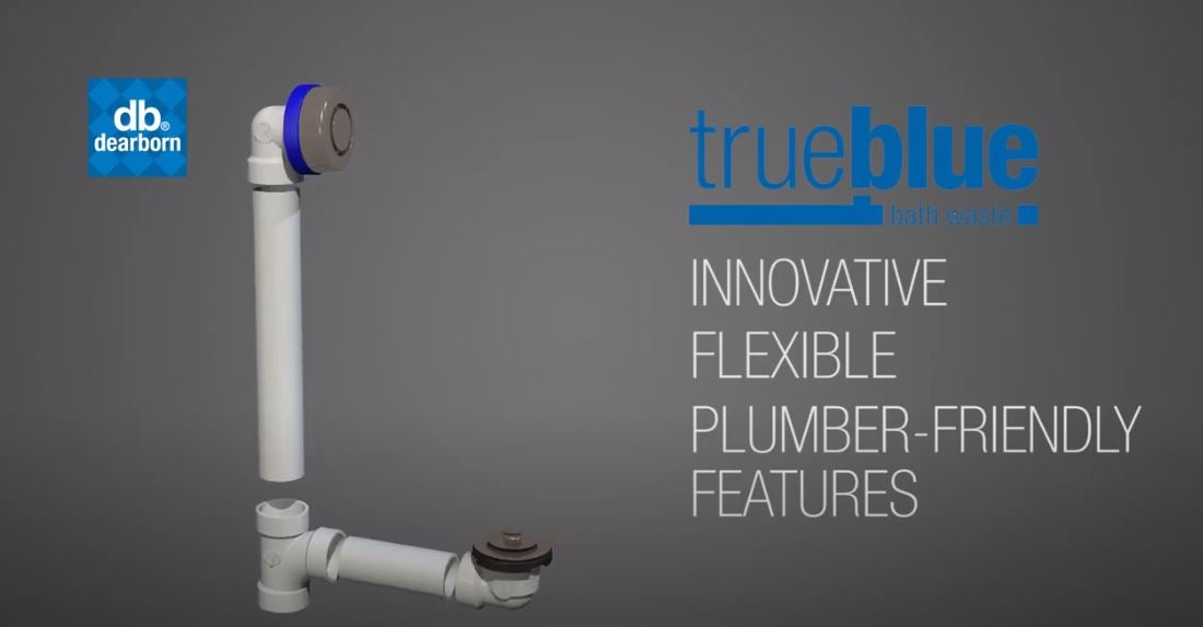 Dearborn True Blue Bathwaste Oatey